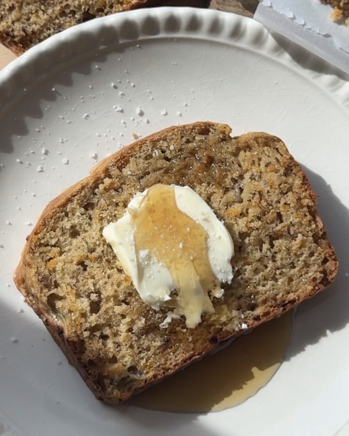 Healthy Carrot Banana Bread - salt n sprinkles